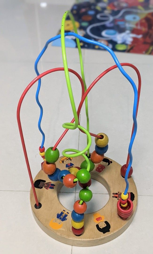 Hape Ring Around A Rosy wire toy, Hobbies & Toys, Toys & Games on Carousell