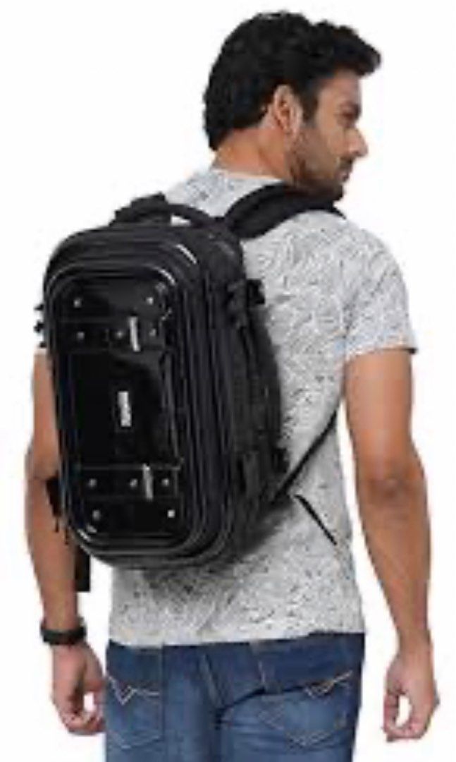 Hard backpack on Carousell