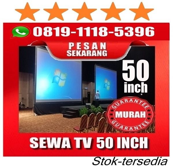 Harga Sewa Tv 50 Inch, Jakarta 081911185396, Jasa, Lainnya di Carousell