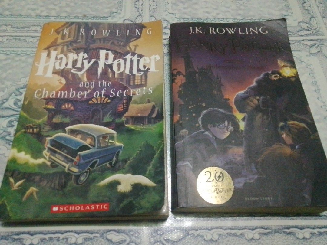 Harry Potter Book Bundle : Philosopher's Stone & Chamber Of Secrets on ...