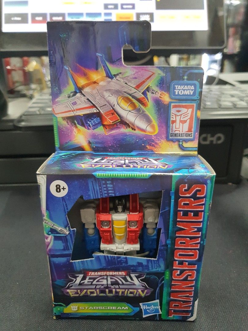 Hasbro transformers core class legacy g1 starscream, Hobbies & Toys ...