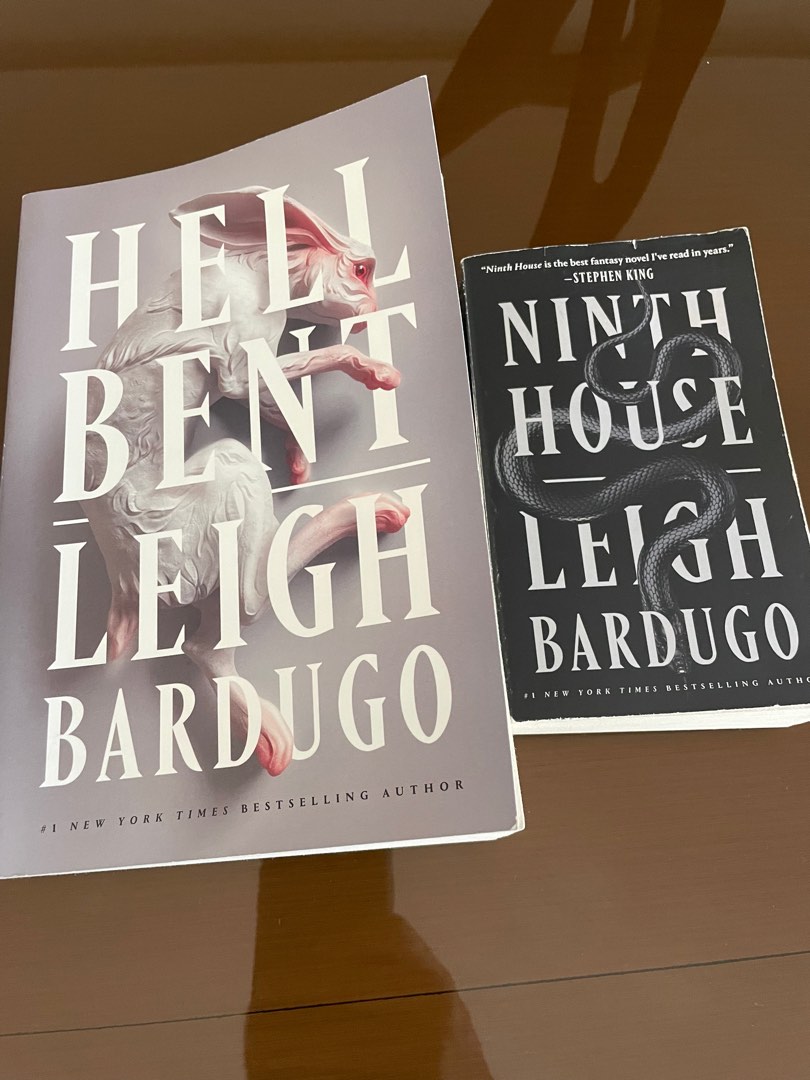 Hell Bent Ninth House 2 books Leigh Bardugo, Hobbies & Toys, Books ...