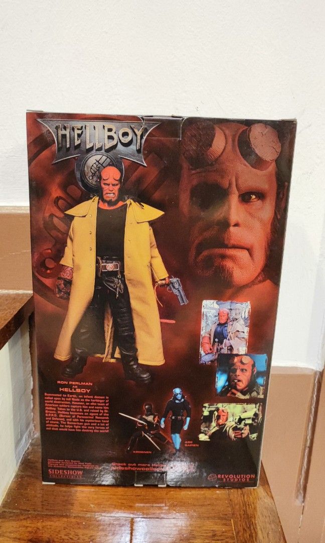 Hellboy Sideshow Collectibles Revolution Studios 12" Action Figure in ...