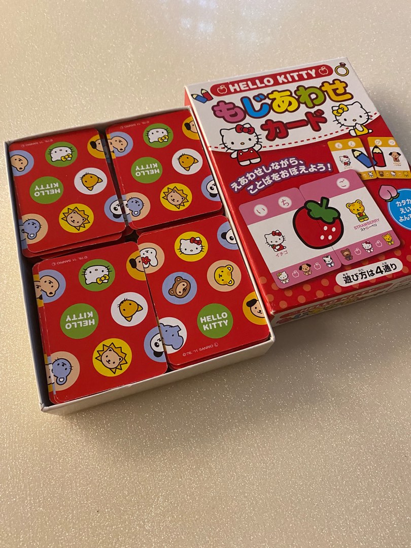 Hello kitty flash card, Hobbies & Toys, Collectibles & Memorabilia, Fan ...