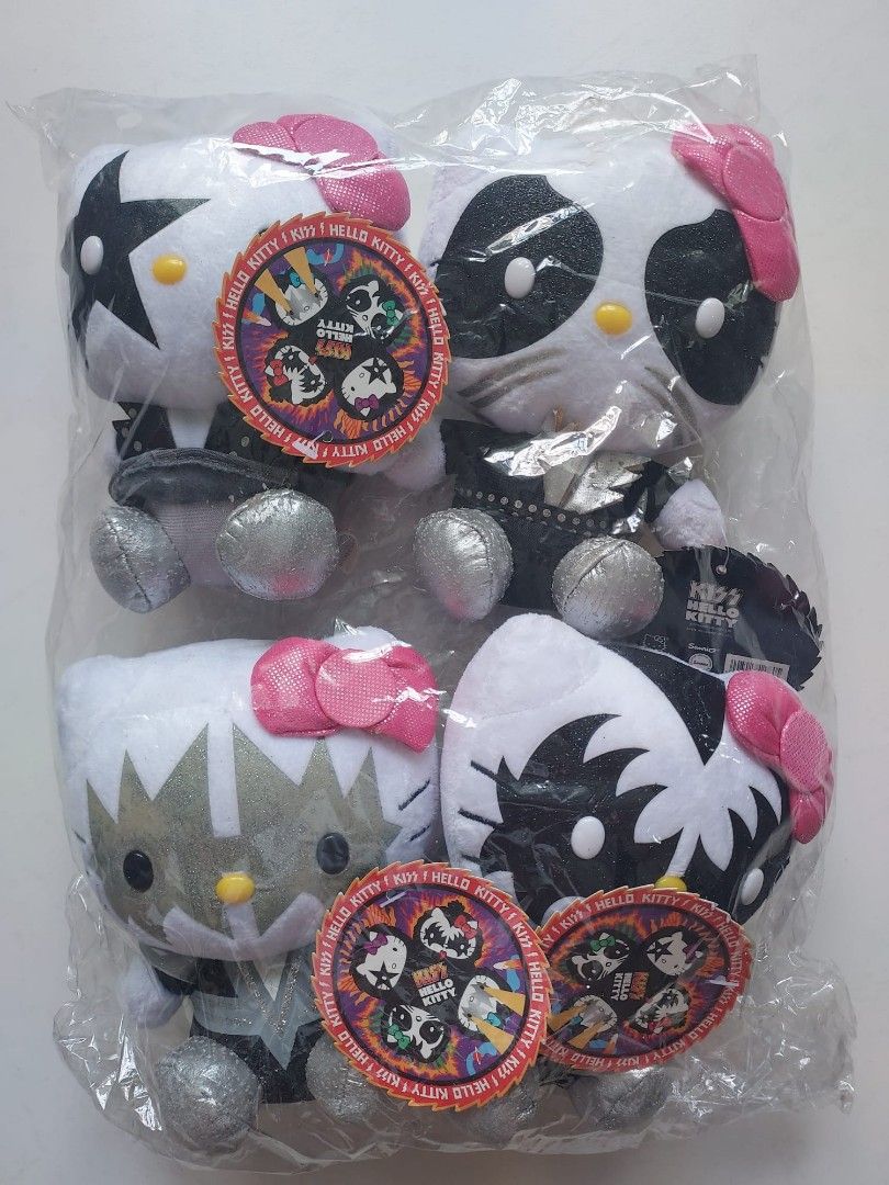 hello kitty kiss 'TY beanie babies' ,rock limited edition, Hobbies ...