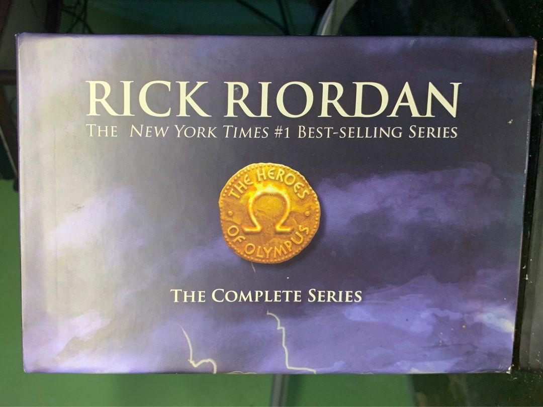 Heroes of Olympus, Percy Jackson 5-Book Hardcover English Book Set ...