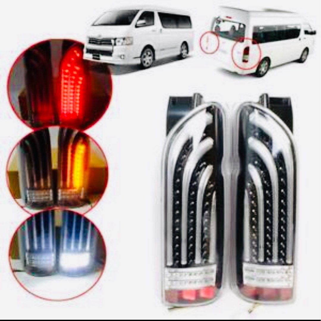 Hiace Rear Tail LED Light, Car Accessories, Accessories on Carousell