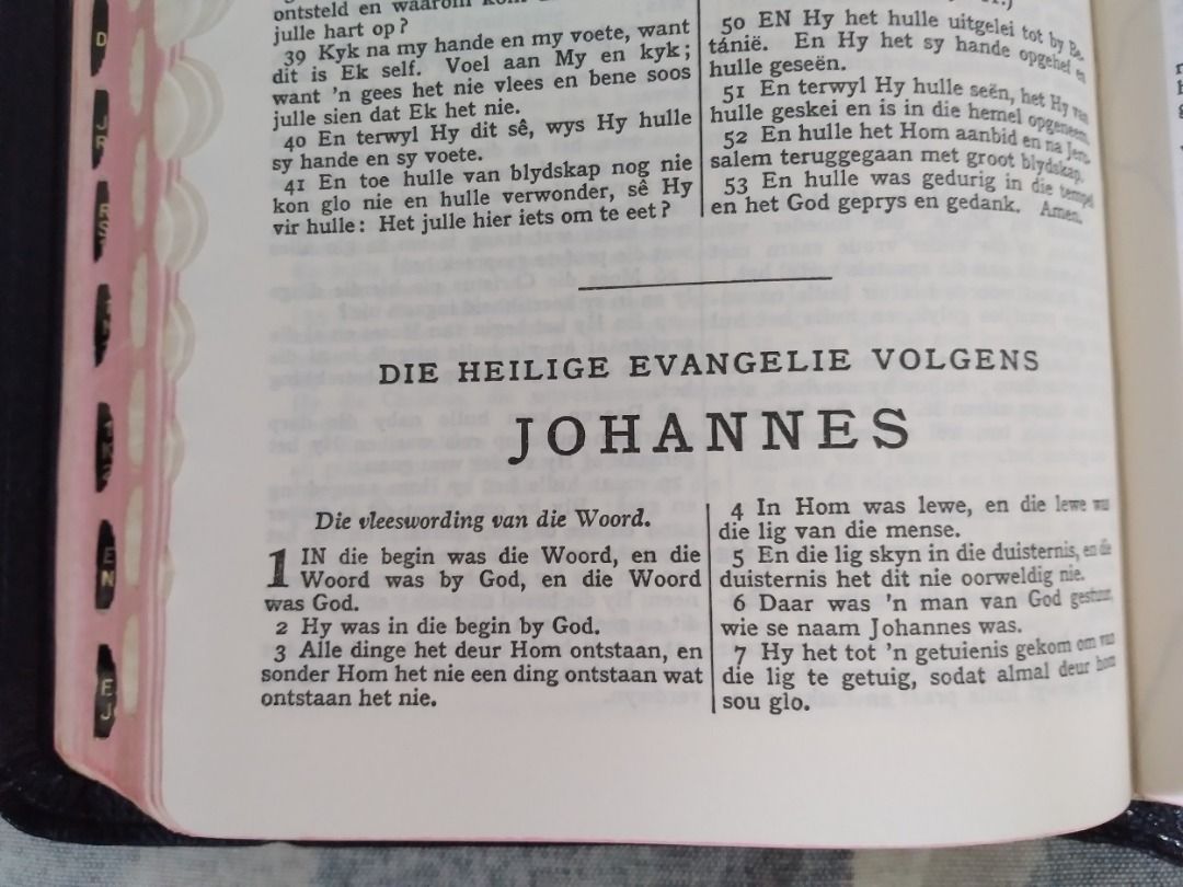 Holy Bible in Afrikaans Language (Die Bybel), Hobbies & Toys, Books ...