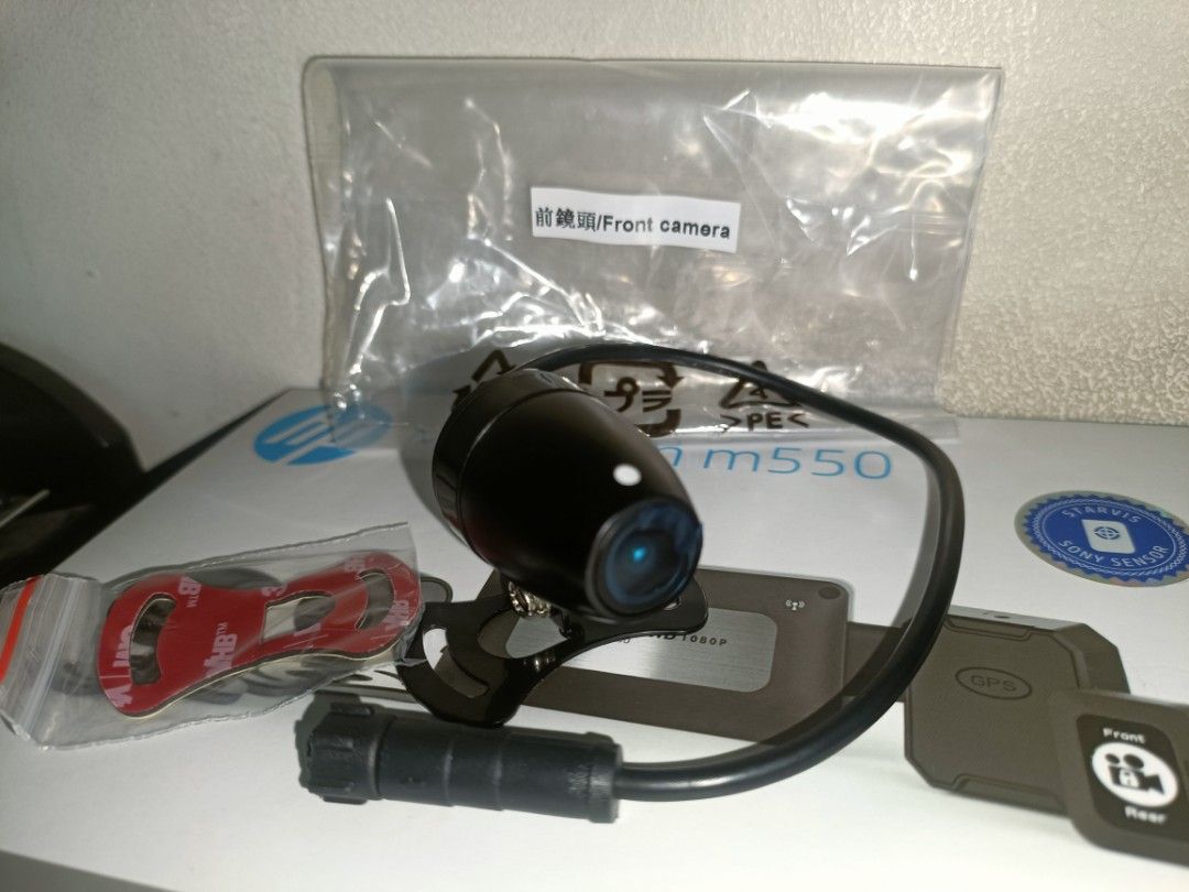 HP M550 FRONT CAMERA, Motorcycles, Motorcycle Accessories on Carousell