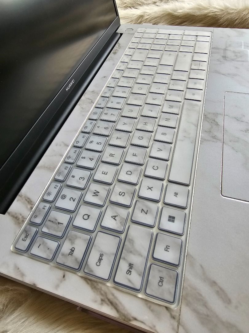 Huawei D Laptop Case With Keyboard Protector On Carousell