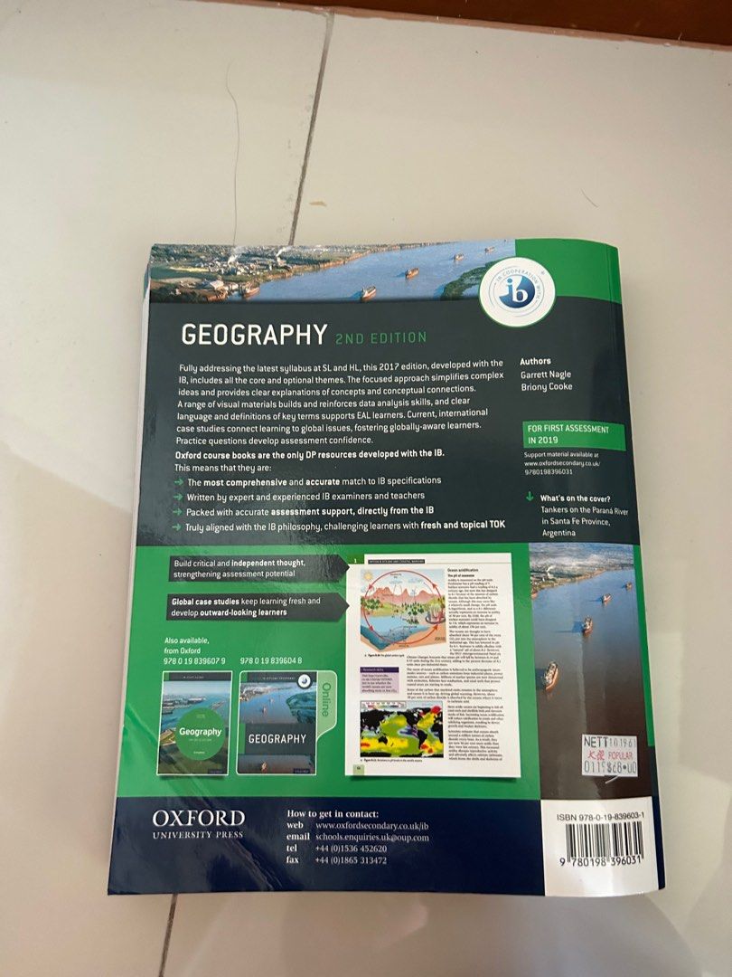 IB geography textbook, Hobbies & Toys, Books & Magazines, Textbooks on ...