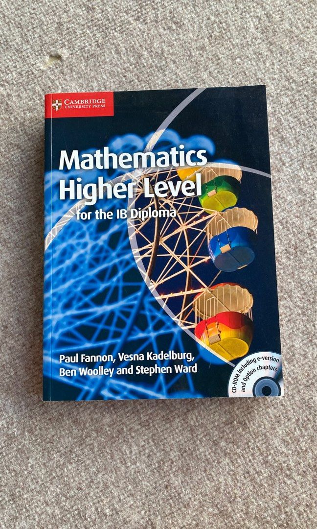 IB HL Mathematics textbook, Hobbies & Toys, Books & Magazines ...