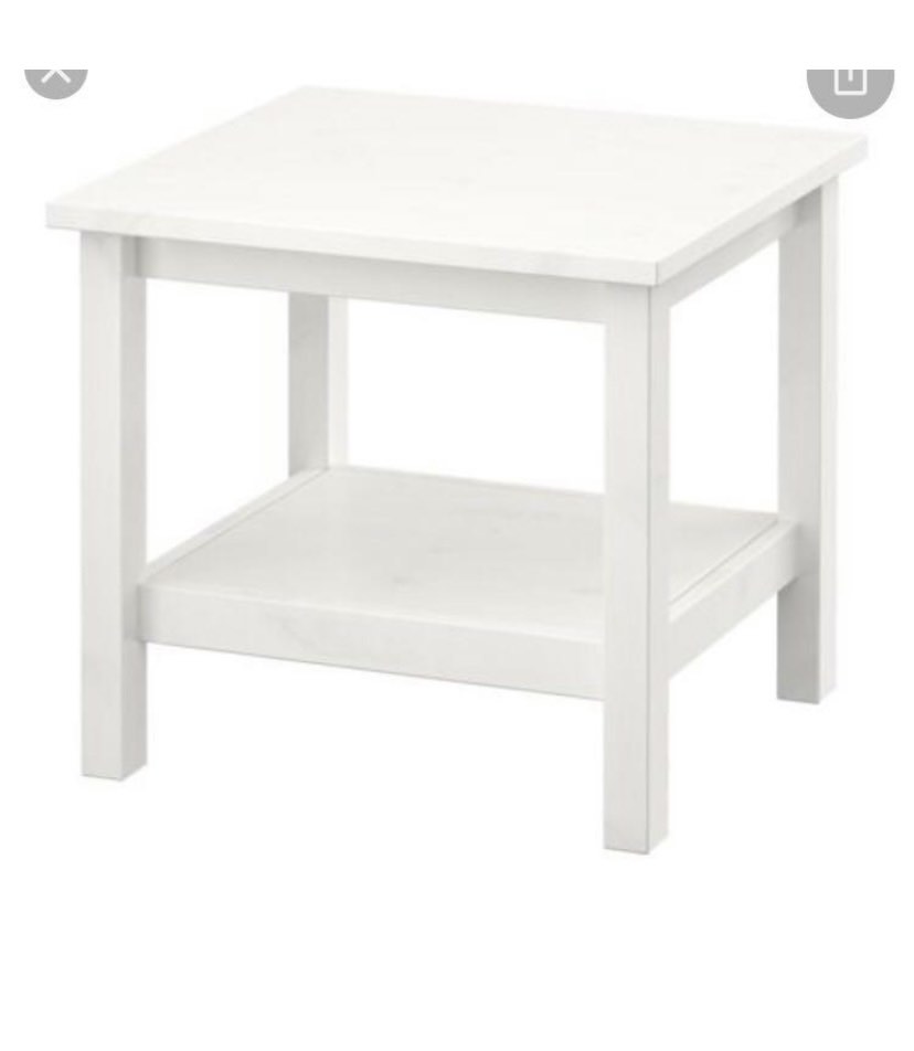 IKEA Hemnes side coffee table, Furniture & Home Living, Furniture ...