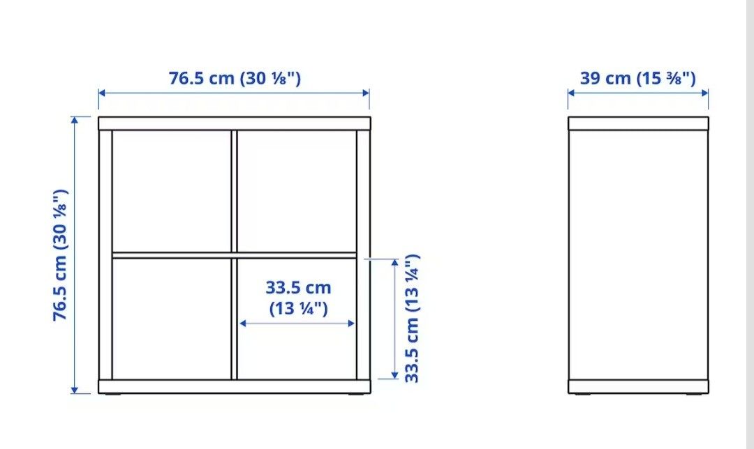 IKEA KALLAX Shelving Unit, Furniture & Home Living, Furniture, Shelves ...