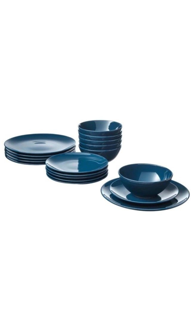 Ikea Dinnerware - set of 8, Furniture & Home Living, Kitchenware ...
