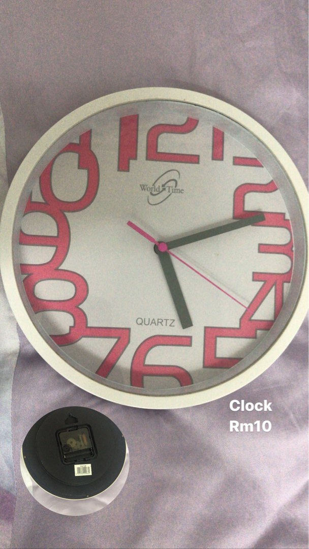 Jam dinding, Furniture & Home Living, Home Decor, Clocks on Carousell