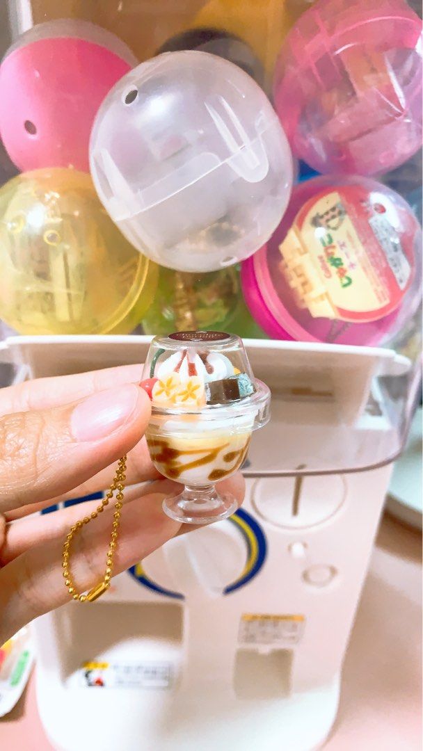 Japan Gashapon Gacha miniature Toy spirit Chocolate Parfait sweets ...