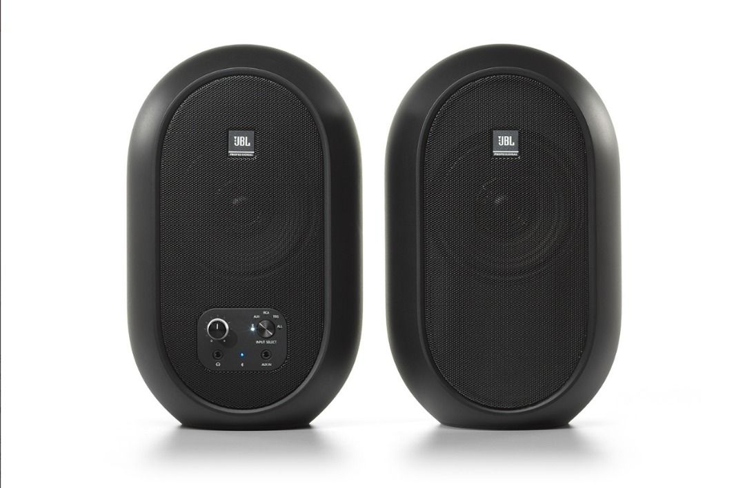 JBL 104-BT/ BTW Compact Desktop Active Reference Monitors with ...