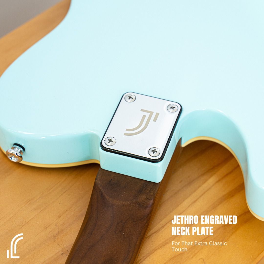Jethro Guitar Works | Thinline Electric Guitar With Roasted Maple Neck ...