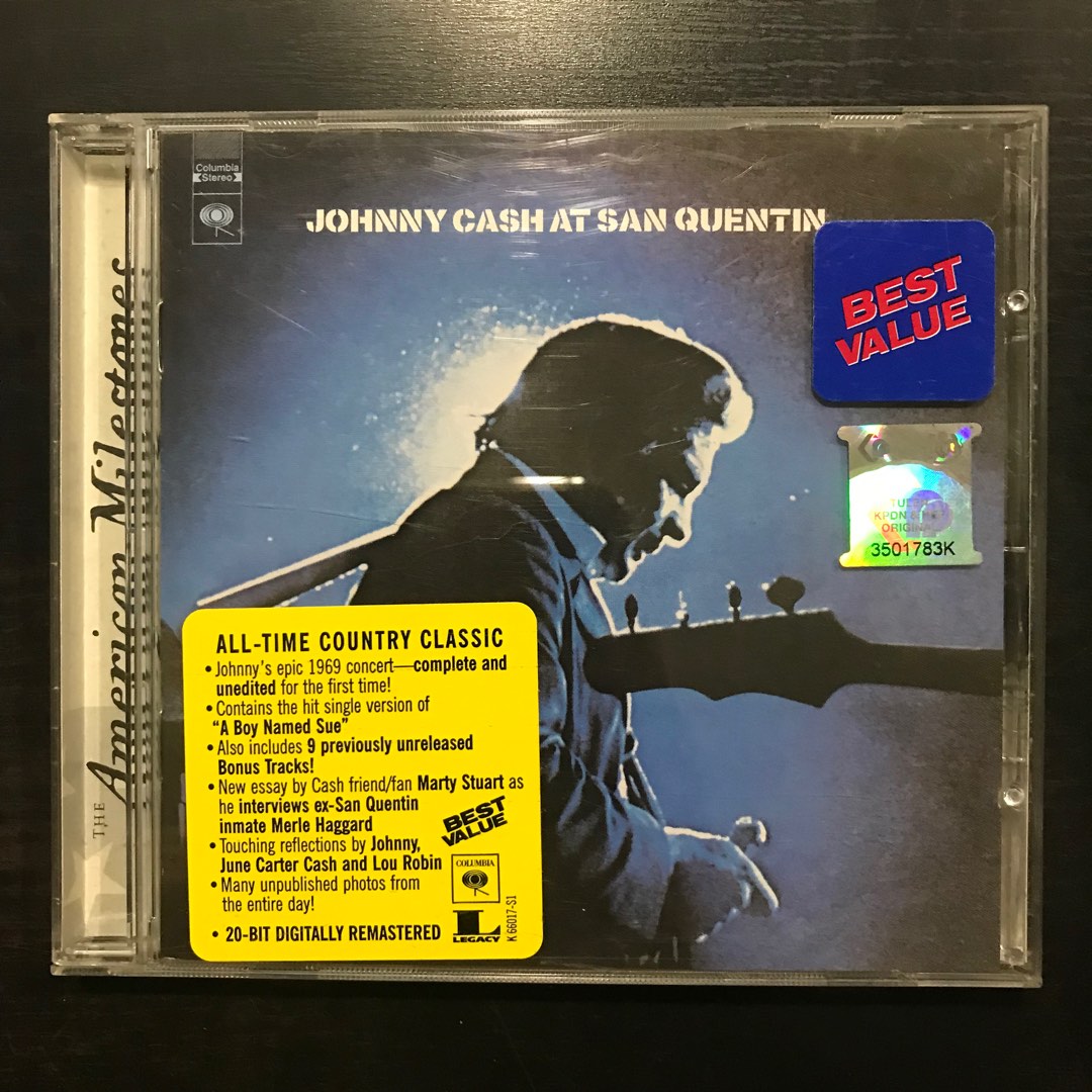 Johnny Cash Cd Box Aus Hobbies And Toys Music And Media Cds And Dvds On Carousell