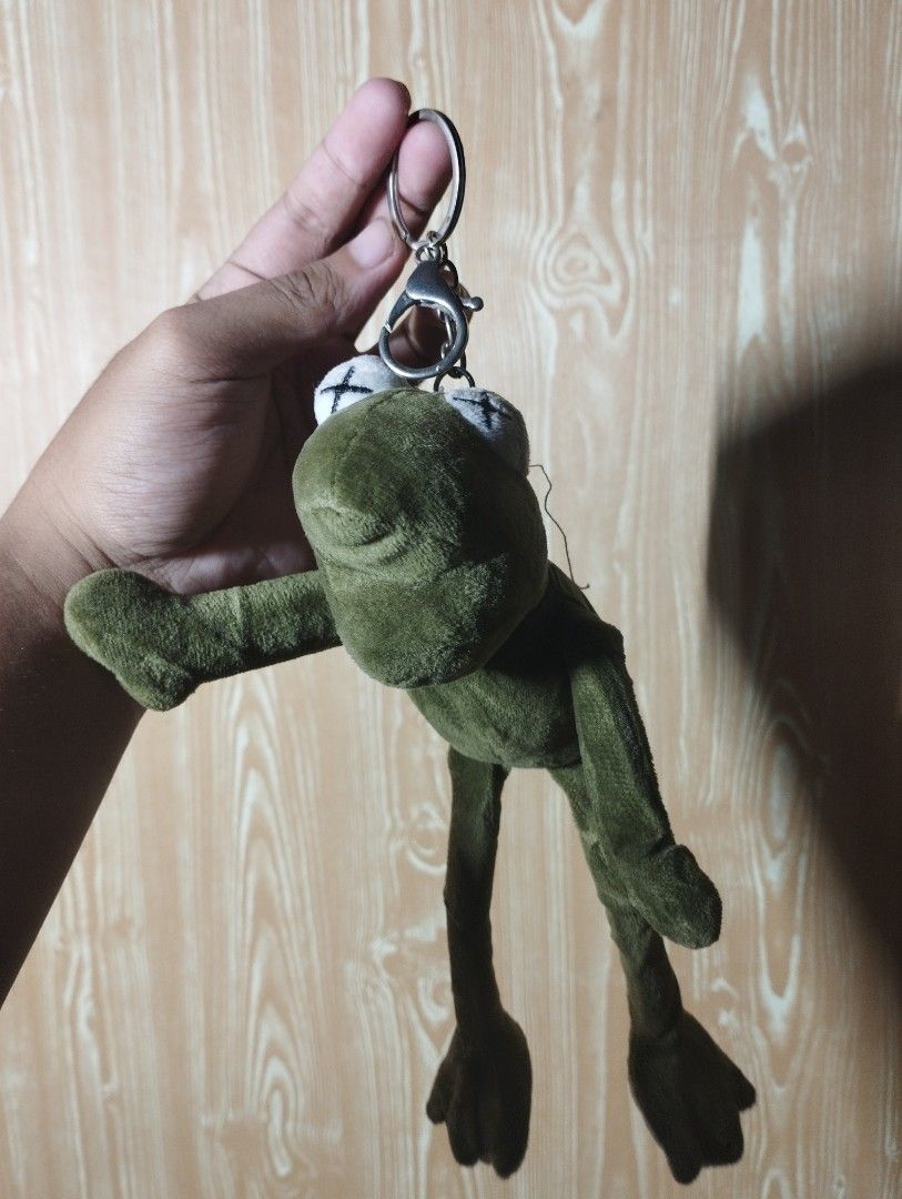 Kaws x Kermit frog, Men's Fashion, Watches & Accessories, Accessory ...