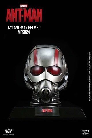 King art ant man helmet head bust 1:1 scale, Hobbies & Toys, Toys ...