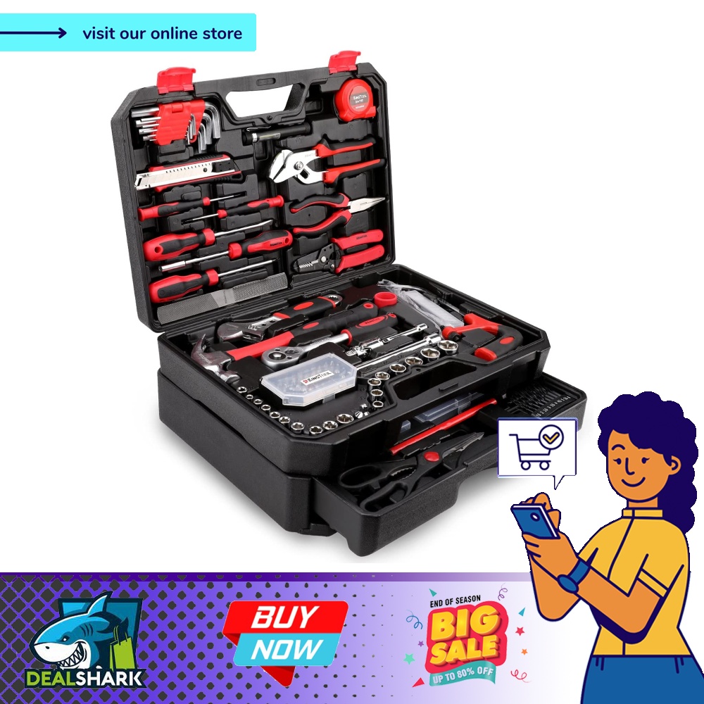 KingTool 325 Piece Home Repair Tool Kit, General Home/Auto Repair Tool ...