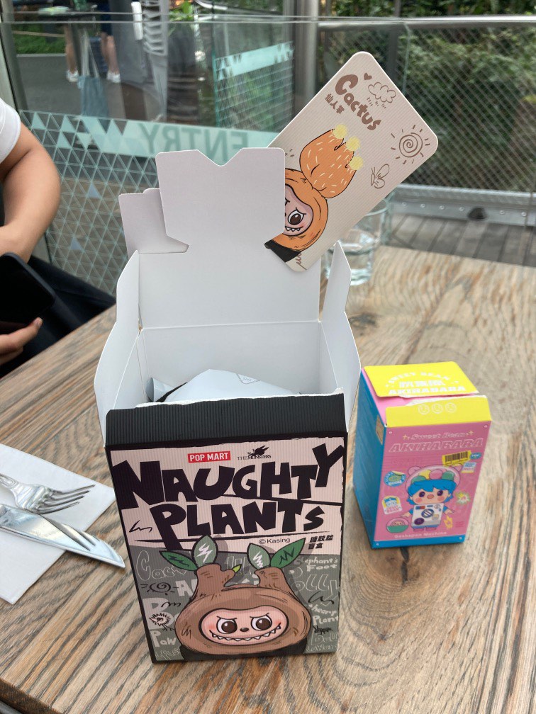 LABUBU NAUGHTY PLANTS POPMART THE MONSTERS CACTUS, Hobbies & Toys, Toys ...