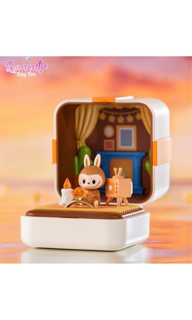 Labubu POPMART ring box, Hobbies & Toys, Toys & Games on Carousell