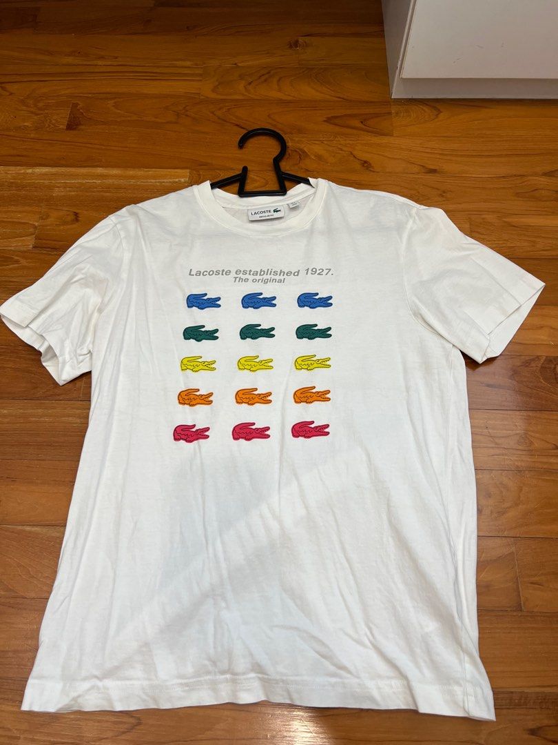 Lacoste T Shirt Rainbow, Men's Fashion, Tops & Sets, Tshirts & Polo ...