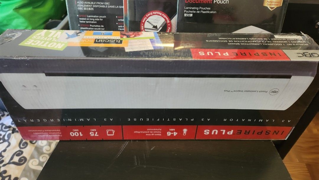 Laminator and pouches, Computers & Tech, Printers, Scanners & Copiers ...