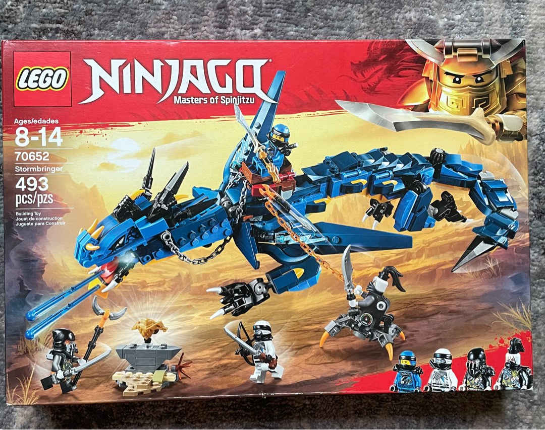 Lego Ninjago Masters of Spinjitzu: Stormbringer 70652, Hobbies & Toys ...