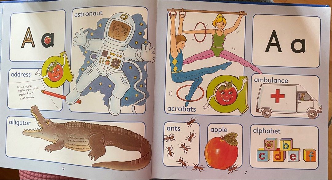 Letterland First Picture Word Book, 興趣及遊戲, 書本 & 文具, 小朋友書 - Carousell