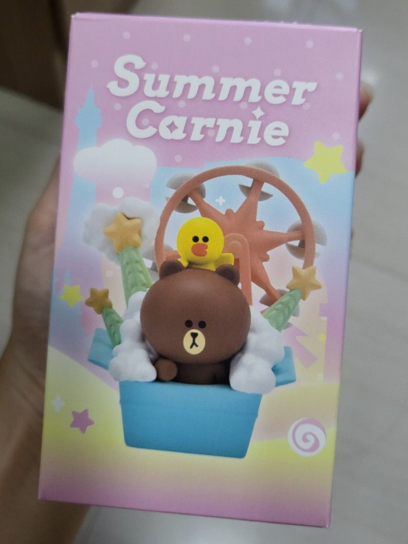 LINE friends Summer Carnie Blind Box - Pilot Cony, Hobbies & Toys, Toys ...