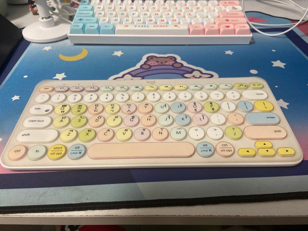 logitech k380 korean hangul silicone keycap cover, Computers & Tech ...