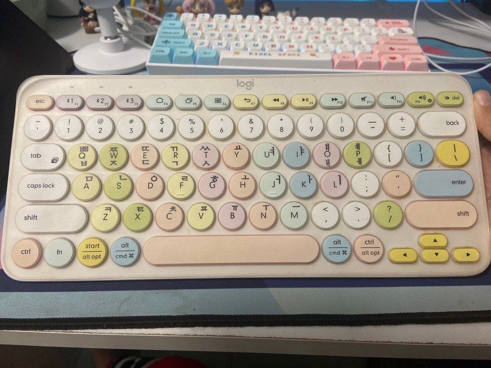 logitech k380 korean hangul silicone keycap cover, Computers & Tech ...