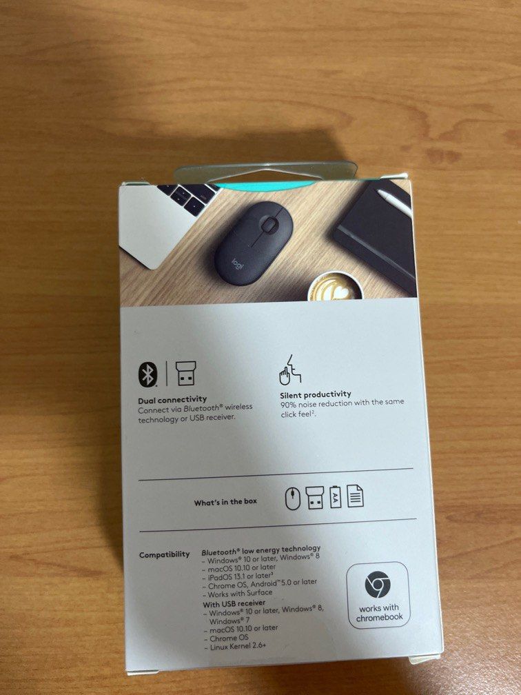 Logitech Pebble M350 Black, Computers & Tech, Parts & Accessories ...