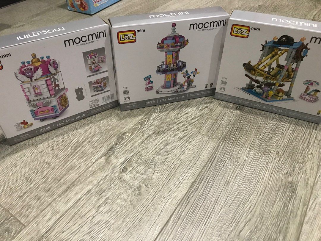 Loz mini block (mocmini modular) (3 in set)collection lego , Hobbies ...