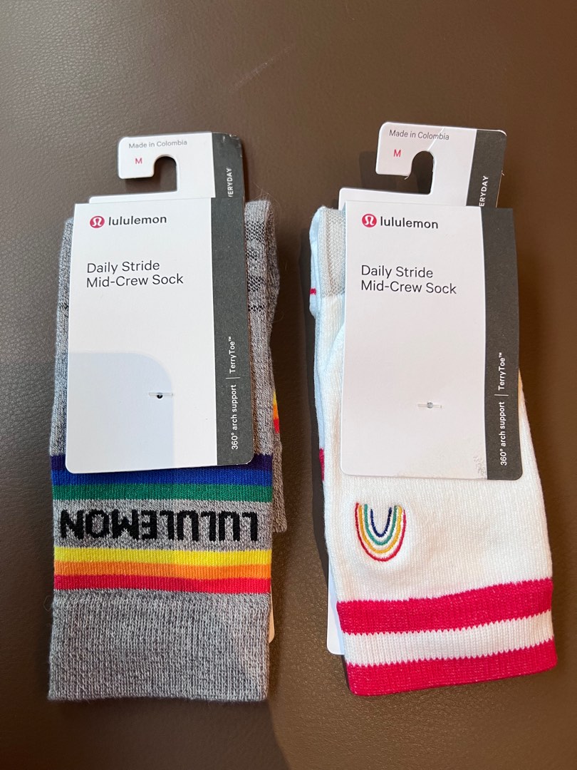 Lululemon socks, Women's Fashion, Activewear on Carousell