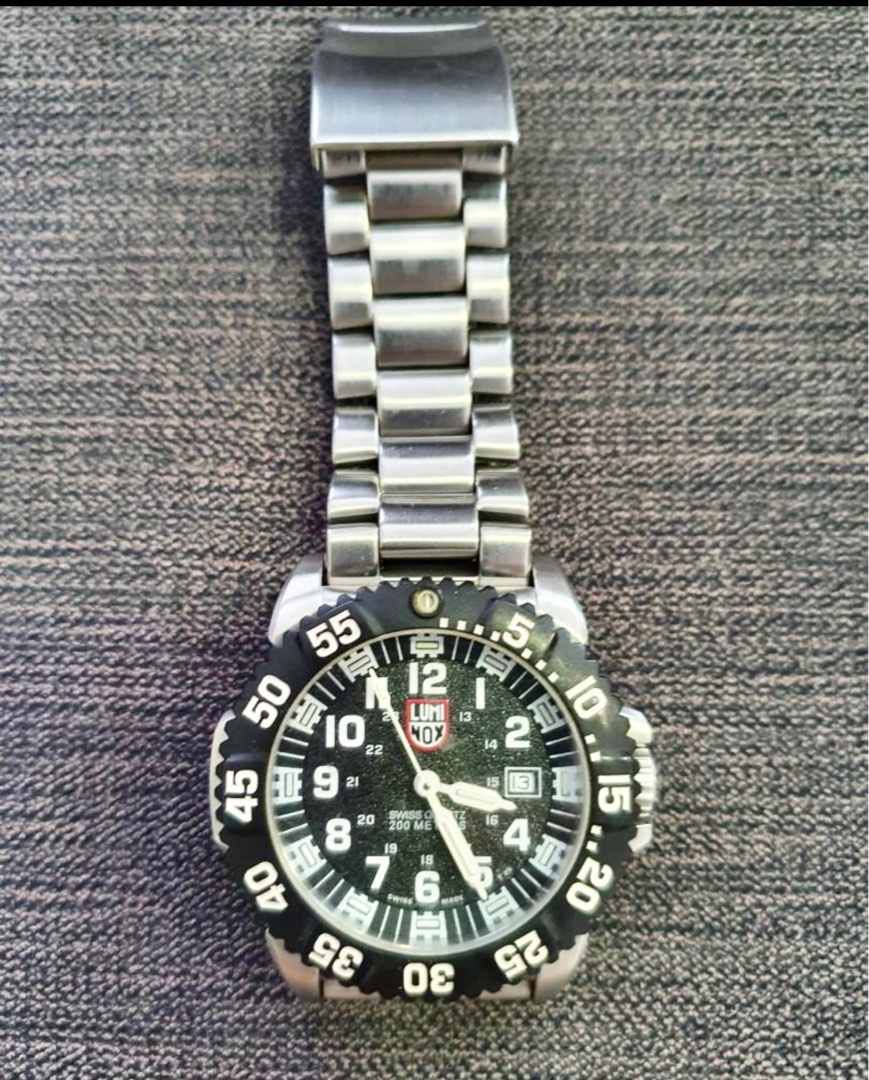 Luminox 3150 colour mark with bracelet, Men's Fashion, Watches ...