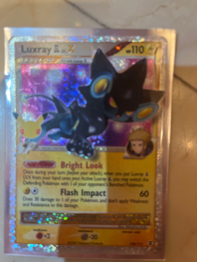 Luxray Pikachu special, Hobbies & Toys, Memorabilia & Collectibles ...