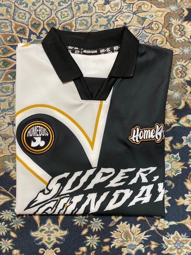 (M) SUPERSUNDAY X HOMEBOIS S LOGO, Men's Fashion, Activewear on Carousell