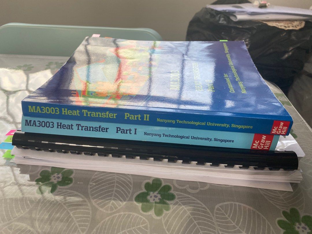 MA3003 Heat Transfer Textbook, Hobbies & Toys, Books & Magazines ...