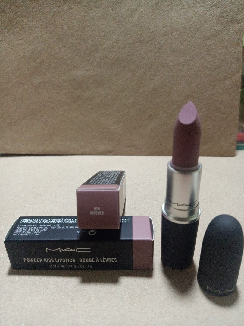 MAC Powder kiss lipstick 918 Ripened on Carousell