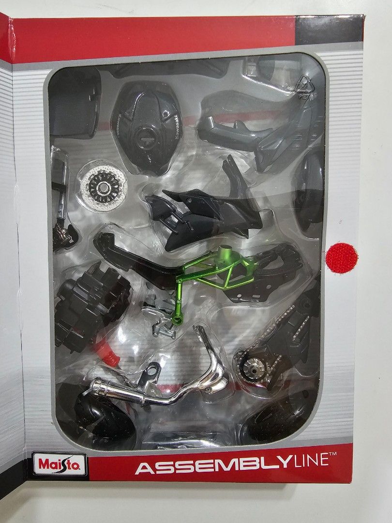 Maisto Kawasaki Ninja Die Cast Model Kit Assembly Line, Hobbies & Toys ...