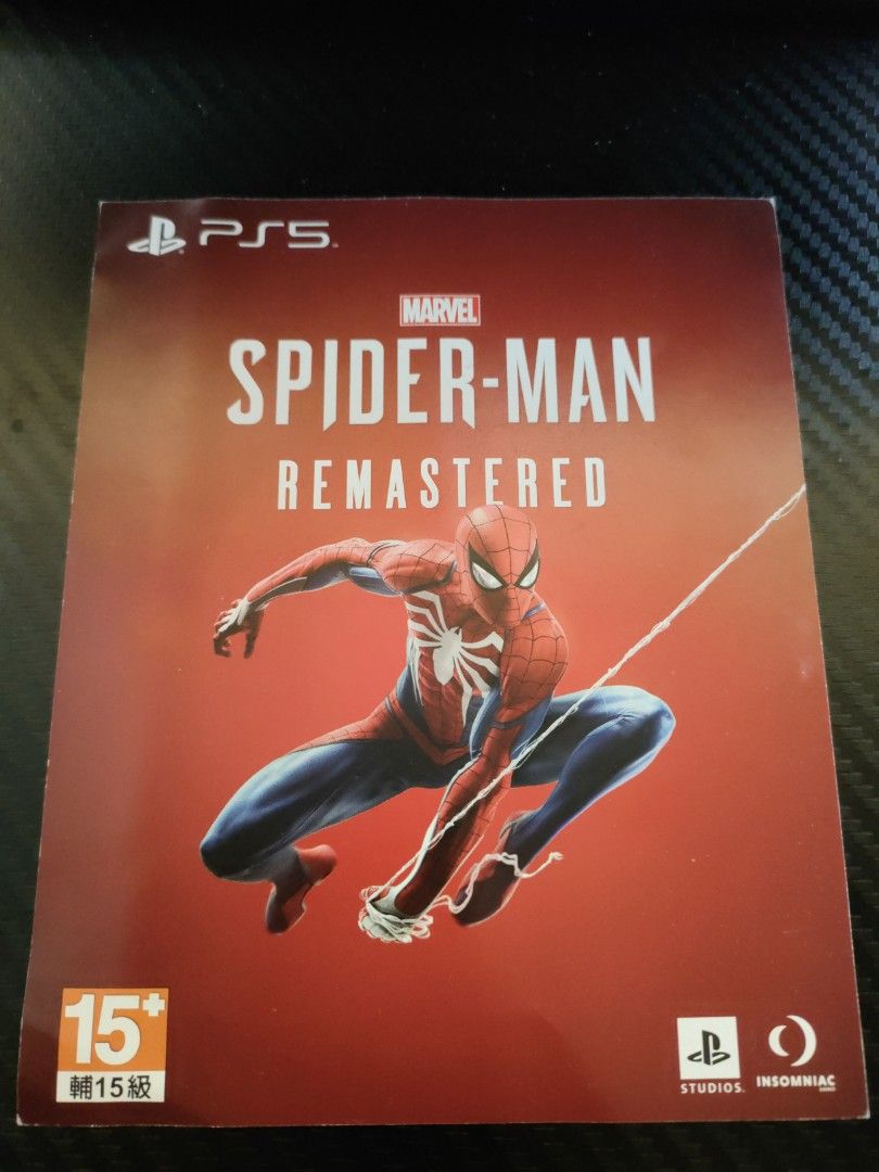 Marvel's Spiderman Remastered PS5 code, Video Gaming, Video Games ...