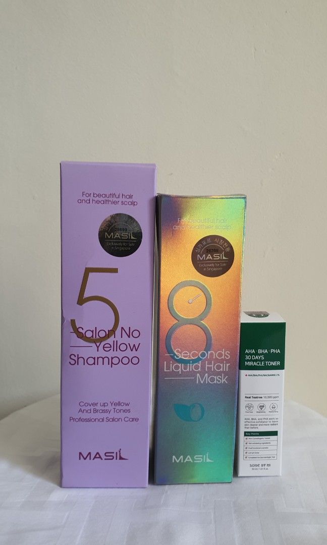 MASIL Bleached hair combo, Beauty & Personal Care, Hair on Carousell