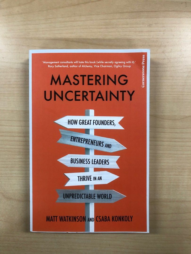 Mastering Uncertainity - Matt Watkinson and Csaba Konkoly on Carousell