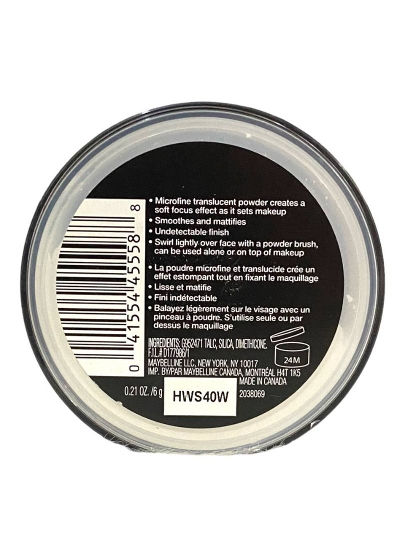 Maybelline Facestudio Master Fix Setting + Perfecting Loose Powder ...