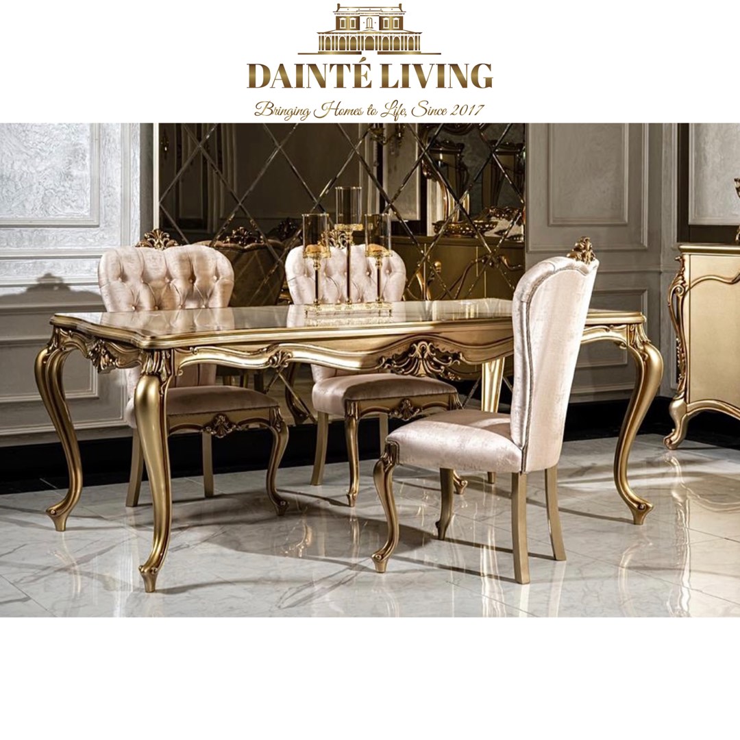 MAYFAIR Victorian Dining Set | Dining Table and Chair, Furniture & Home ...